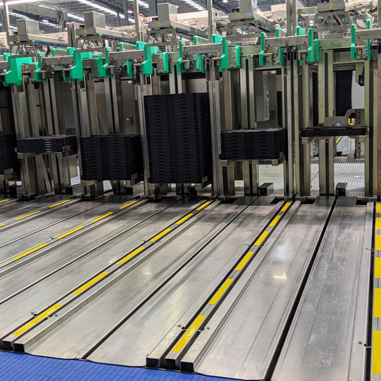 Stacking & Destacking Automation and Robotics - Rhima